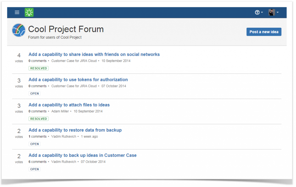 Collect user feedback with a new online community tool! - Stiltsoft