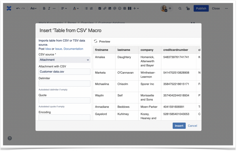 Manage Tables in Confluence With Ease - Stiltsoft