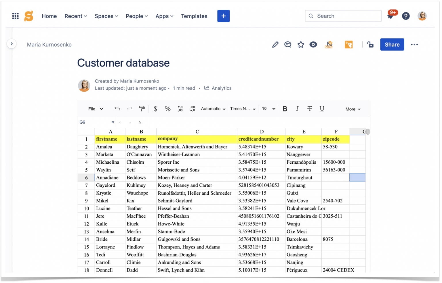 Manage Tables in Confluence With Ease - Stiltsoft