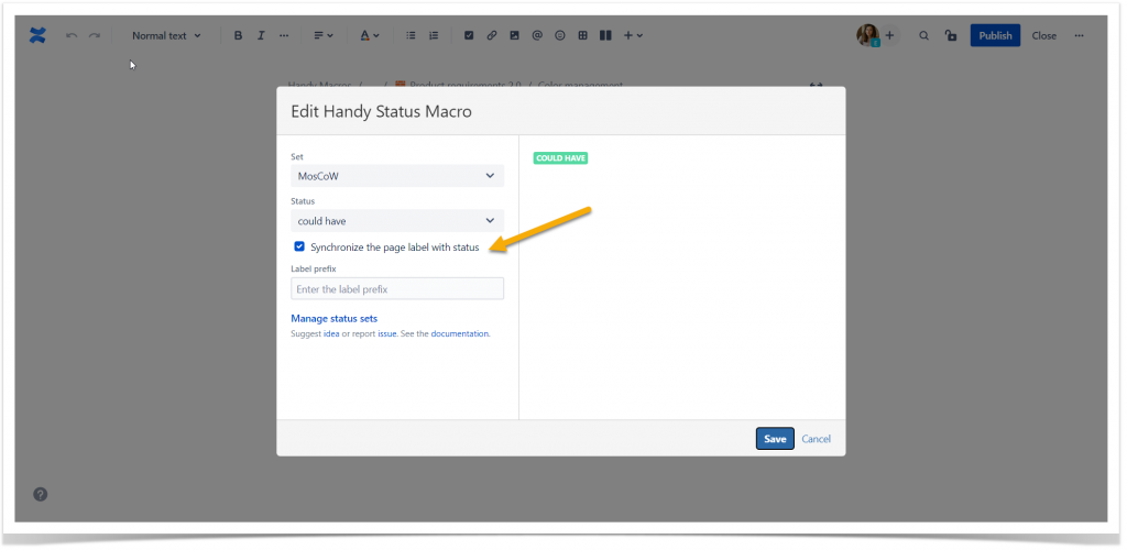 Confluence Tips and Tricks: Using Interactive Statuses - Stiltsoft