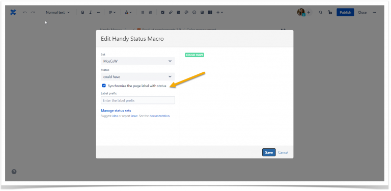 Confluence Tips and Tricks: Using Interactive Statuses - Stiltsoft