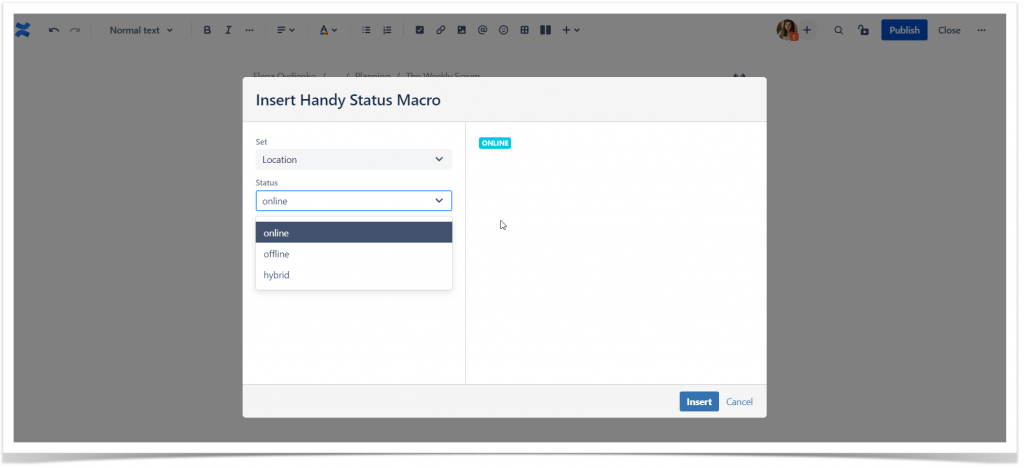 Confluence Tips and Tricks: Using Interactive Statuses - Stiltsoft
