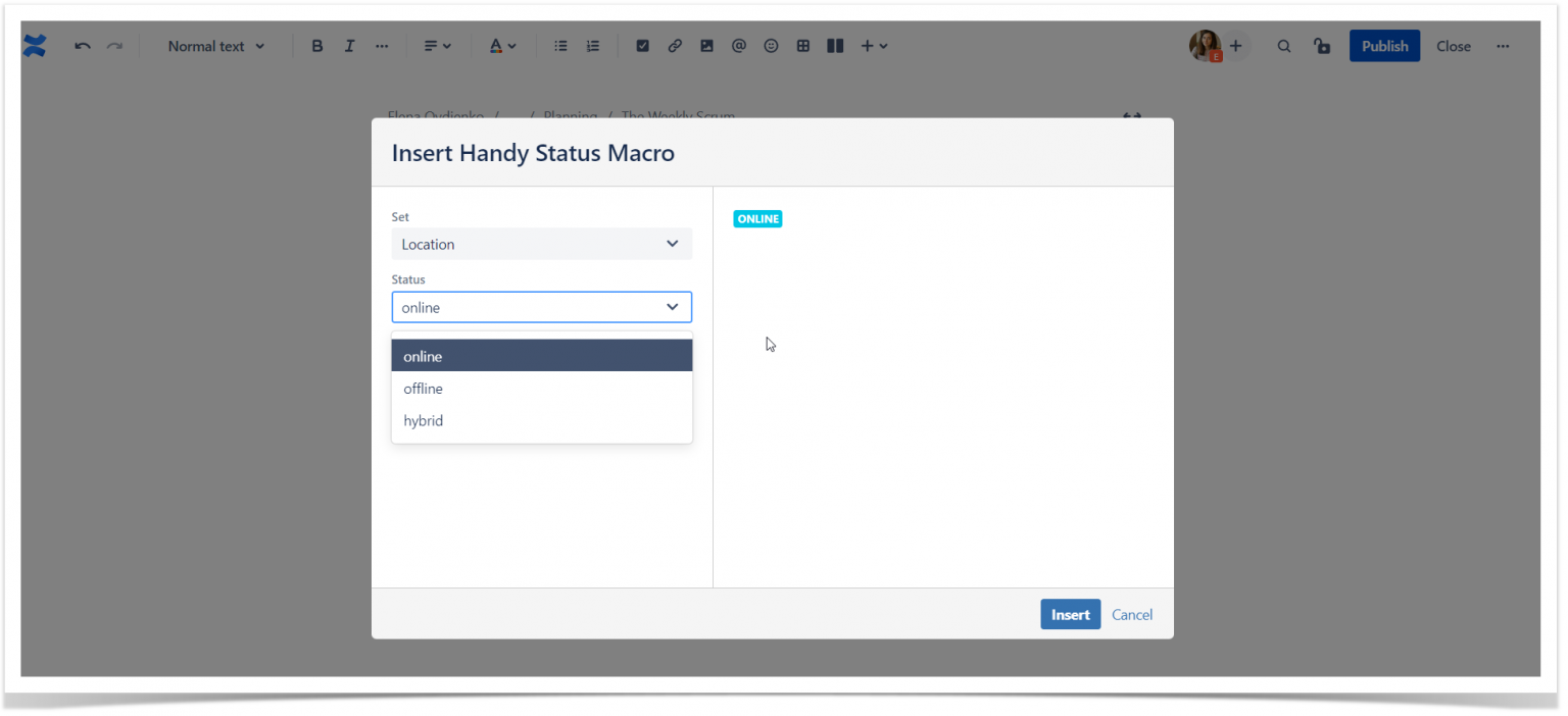 Confluence Tips and Tricks: Using Interactive Statuses - Stiltsoft
