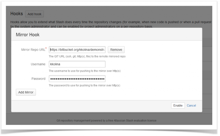 How To Mirror To Remote Repositories From Bitbucket Data Center And