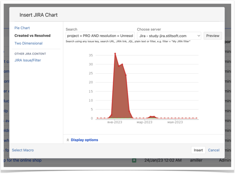Visualizing Jira Data in Confluence - Stiltsoft