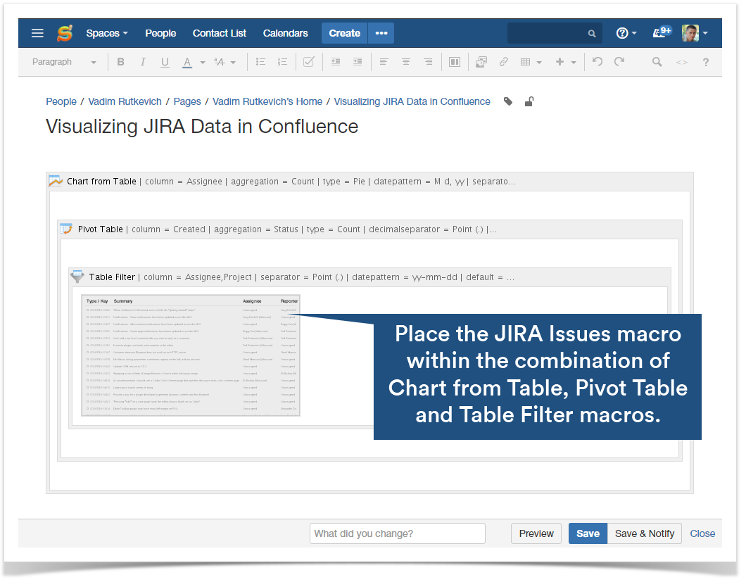 Visualizing Jira Data in Confluence - Stiltsoft