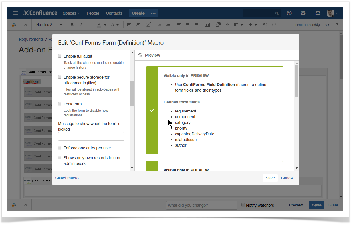Table Filter and Charts with Dynamic Forms Created with ConfiForms - Stiltsoft