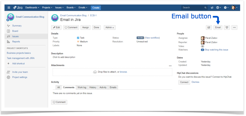 3 Handy Ways to Communicate via Email in Jira Cloud - Stiltsoft