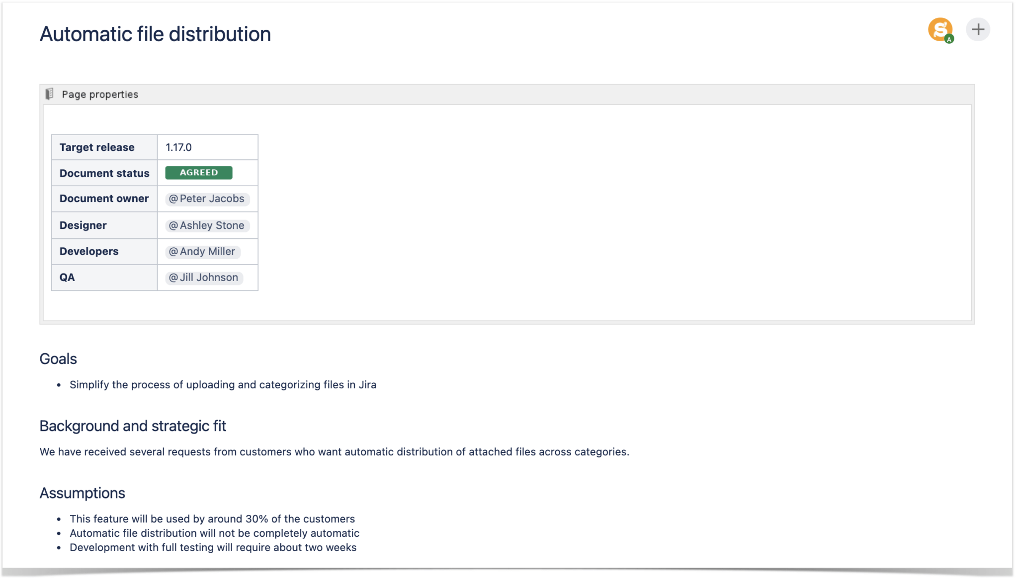 Running Project Planning in Atlassian Confluence - Stiltsoft