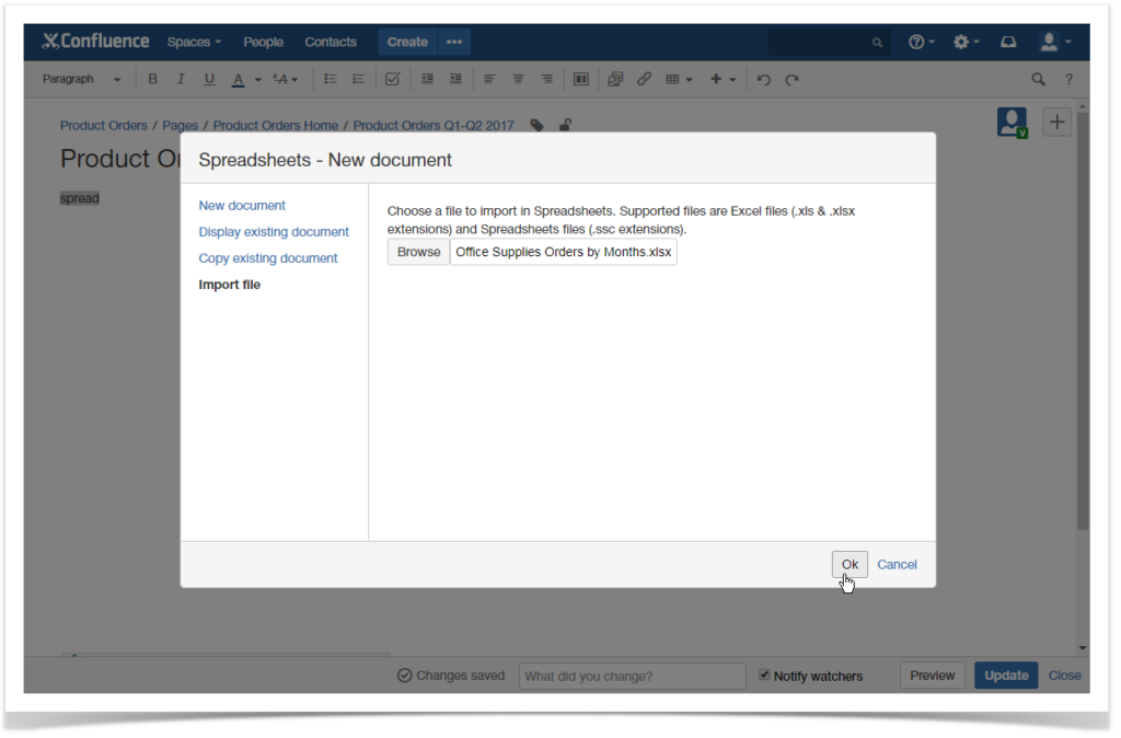 Table Filter And Charts With Dynamic Spreadsheets In Confluence Stiltsoft