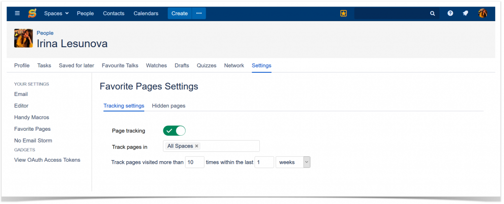 Favorite Pages for Confluence Released! - Stiltsoft