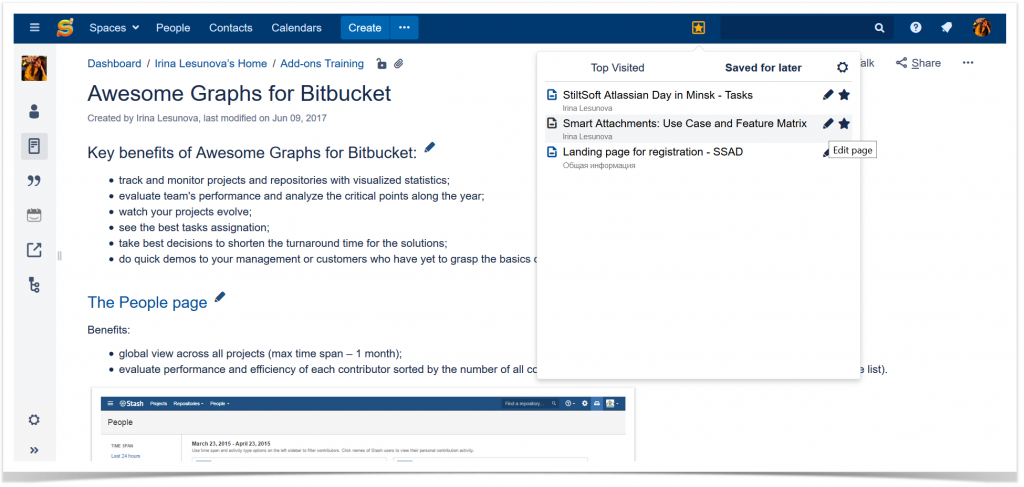 Favorite Pages for Confluence Released! - Stiltsoft