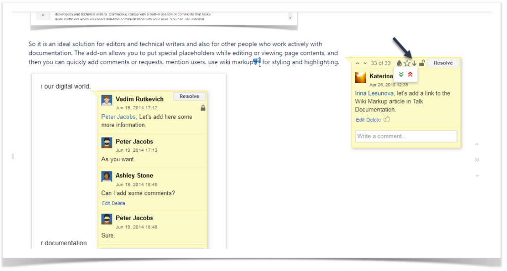 Talk Track Inline Comments And Prioritize Discussions In Confluence Stiltsoft 1635