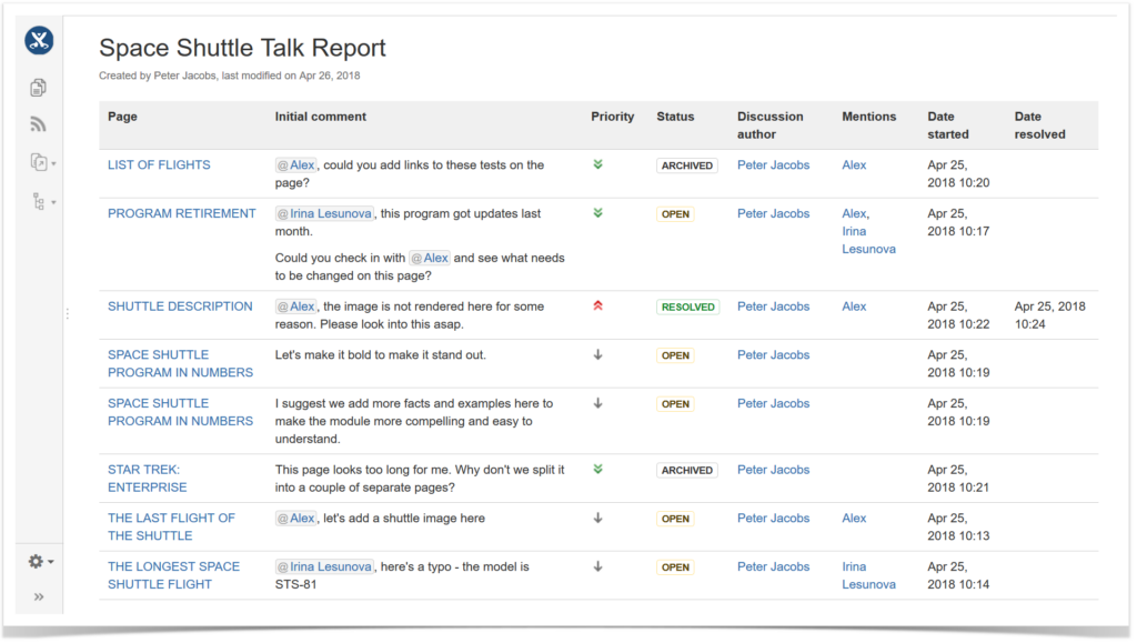 Talk: Track Inline Comments and Prioritize Discussions in Confluence - Stiltsoft