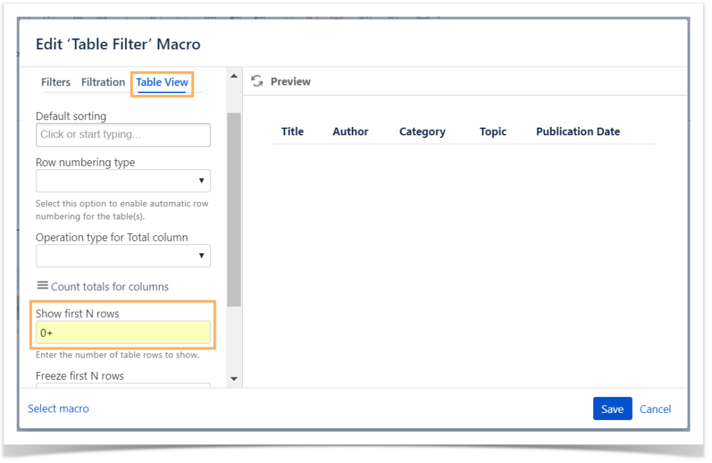 One-Click Table Filtration in Confluence - Stiltsoft