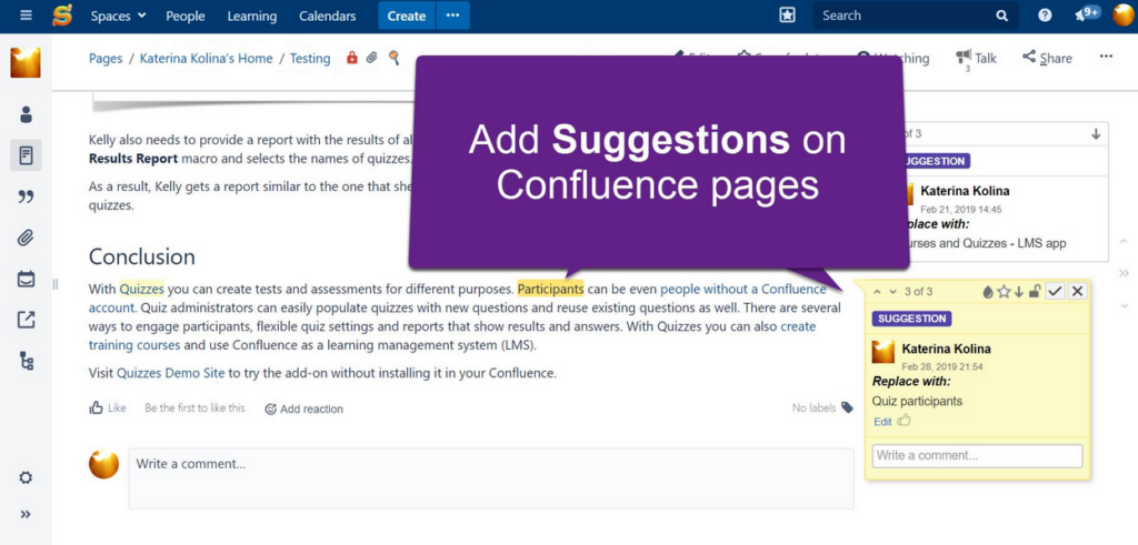 Two Minute How To Creating Buttons In Confluence Stiltsoft Site 