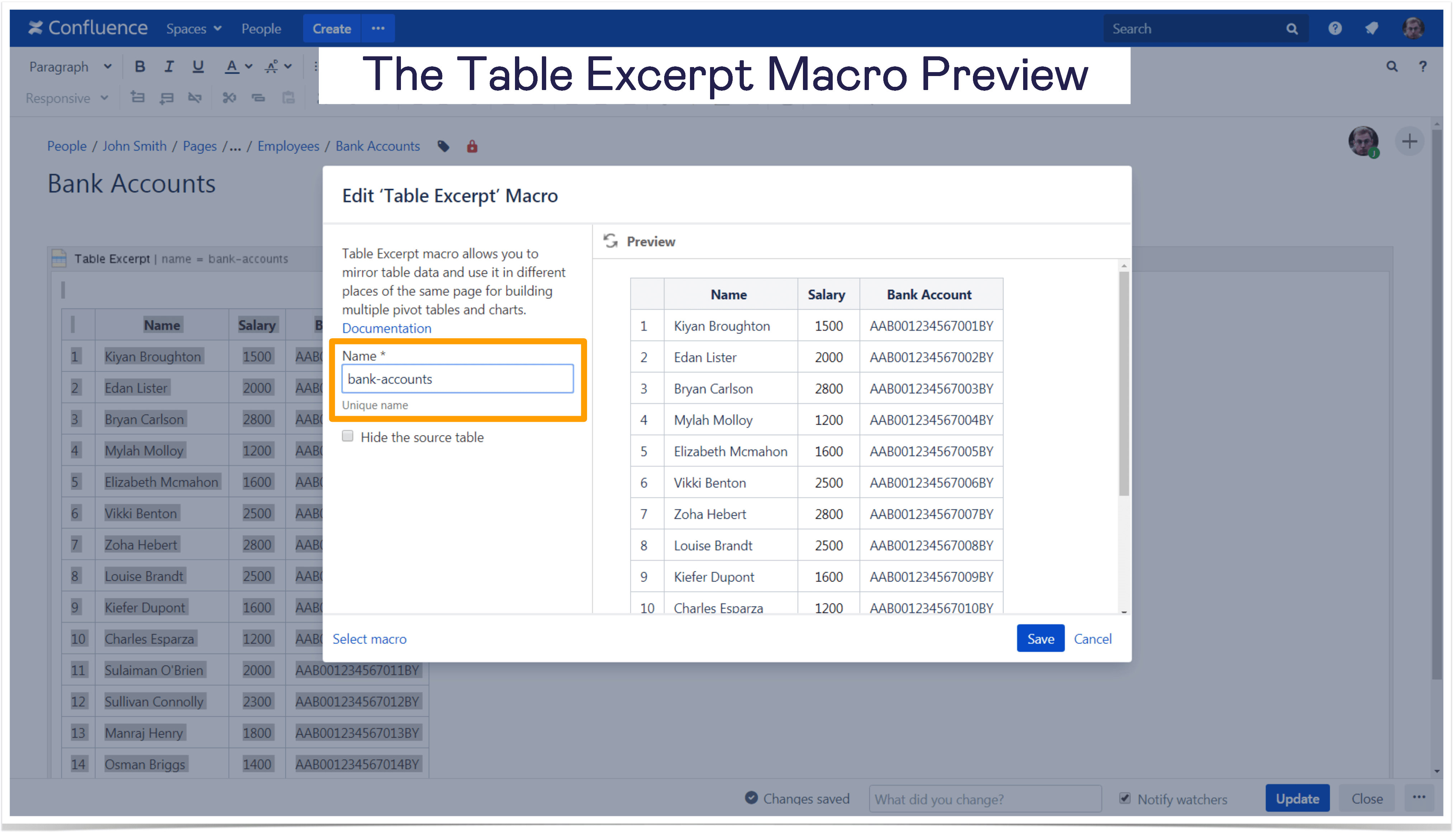 How To Restrict Table Columns For Viewing And Editing In Confluence Stiltsoft