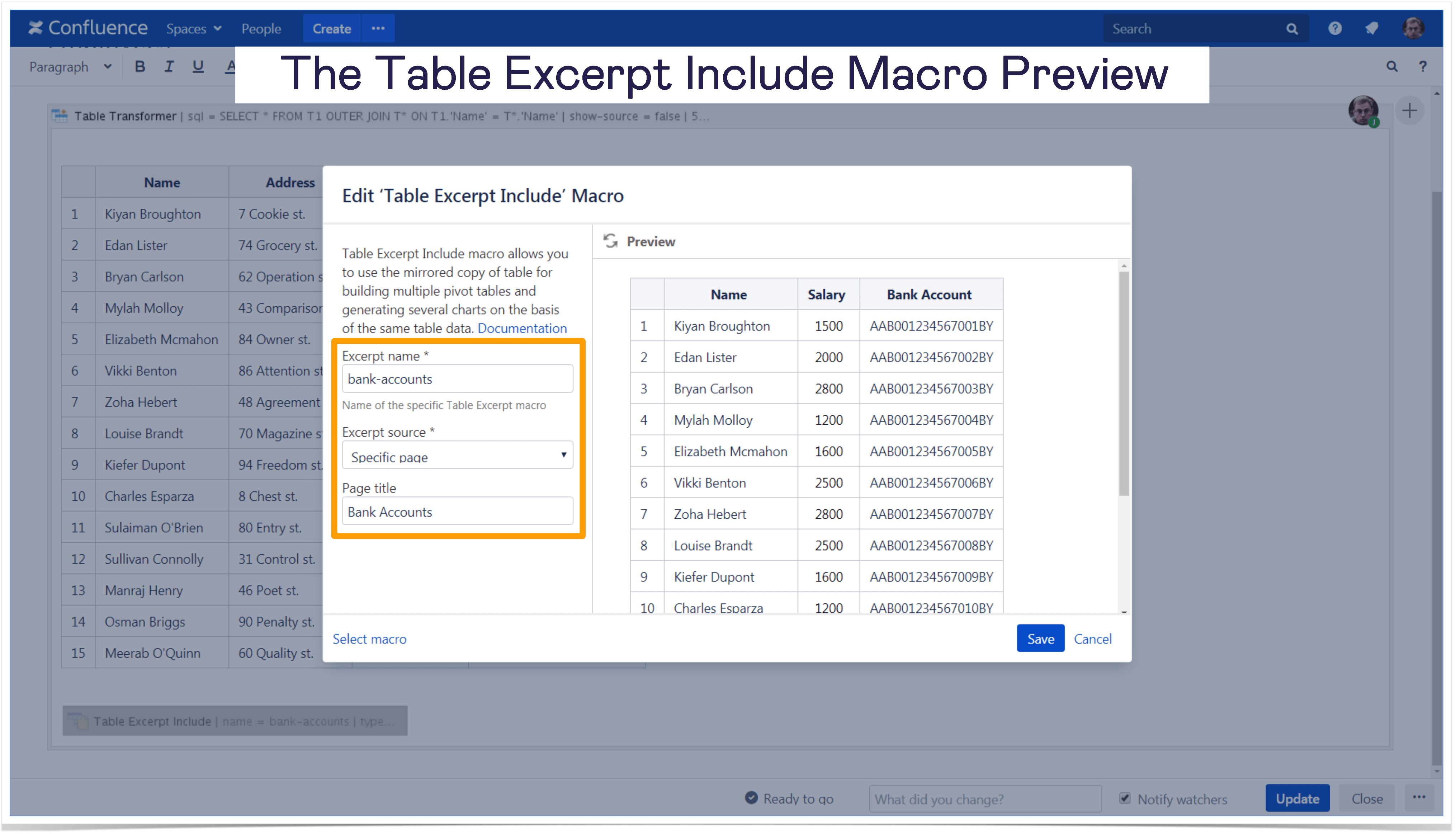 How To Restrict Table Columns For Viewing And Editing In Confluence Stiltsoft