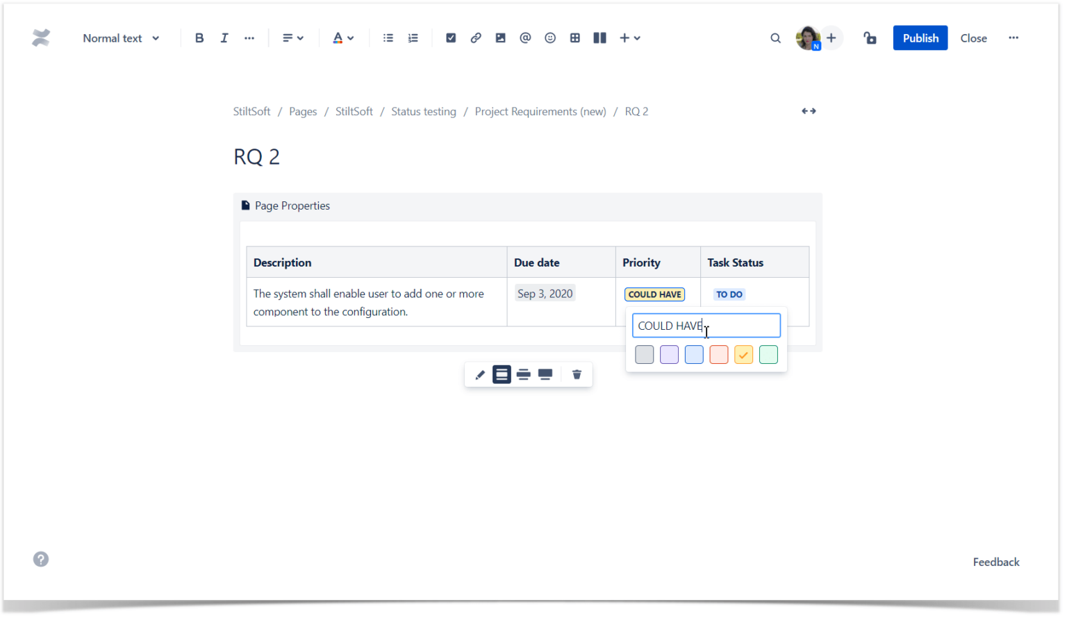 Interactive Page Properties Reports in Confluence Cloud