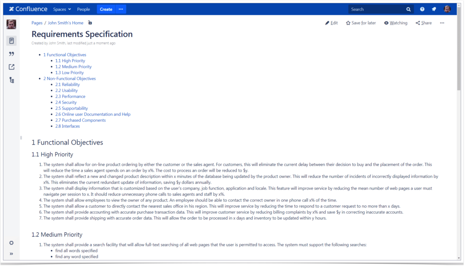 How to Manage Requirements in Confluence - Stiltsoft