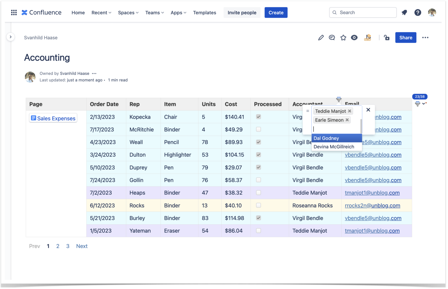How To Create Reports From Multiple Confluence Tables Stiltsoft