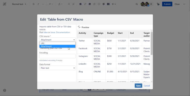 How to Work With Tables in Confluence Cloud - Stiltsoft