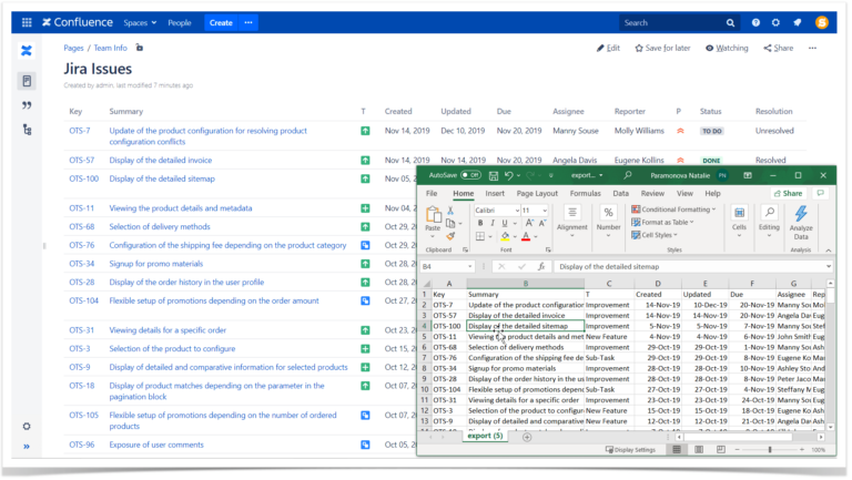 Excel vs. Confluence Tables: Five Reasons to Switch - Stiltsoft