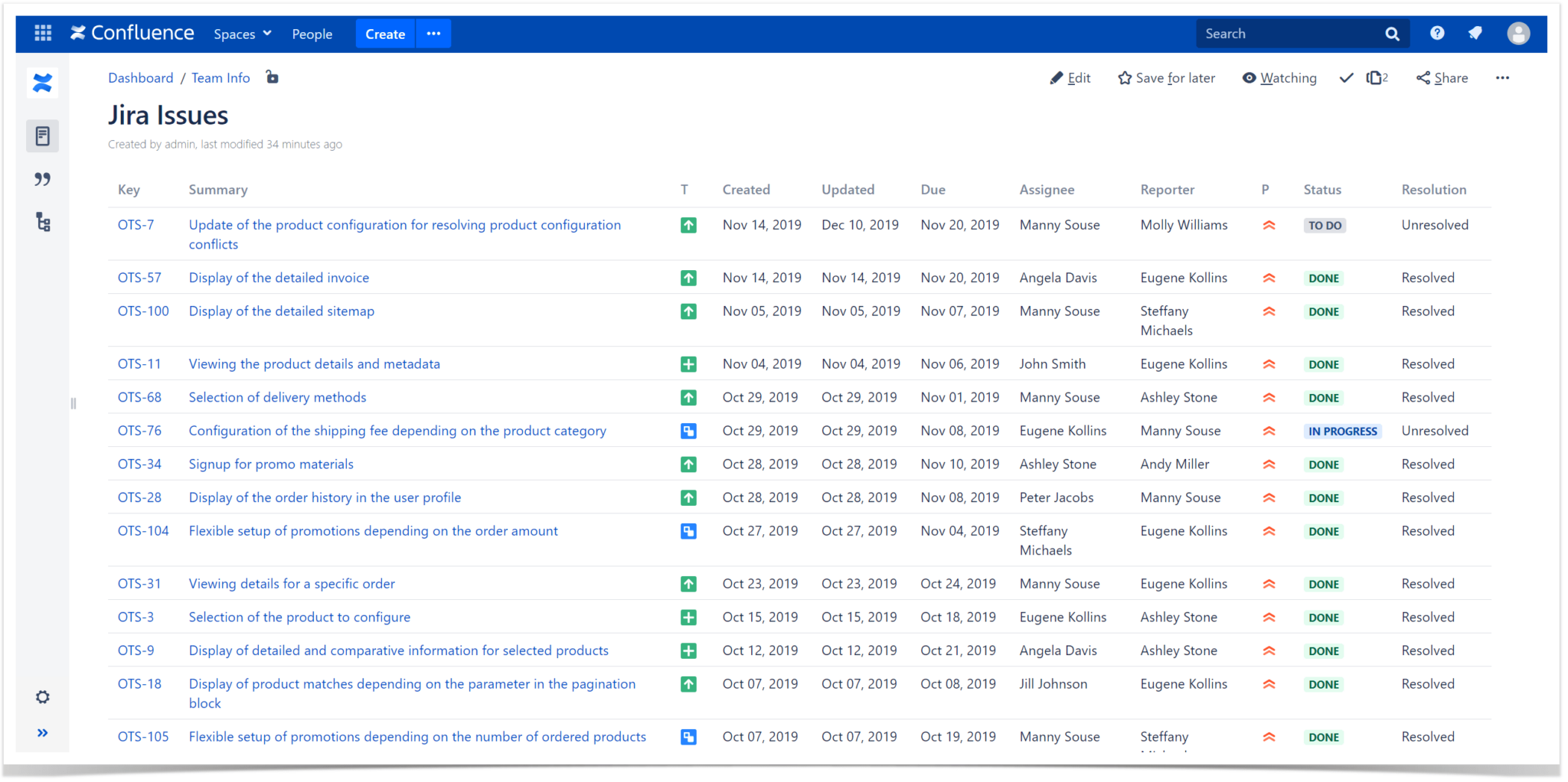 Excel vs. Confluence Tables: Five Reasons to Switch - Stiltsoft