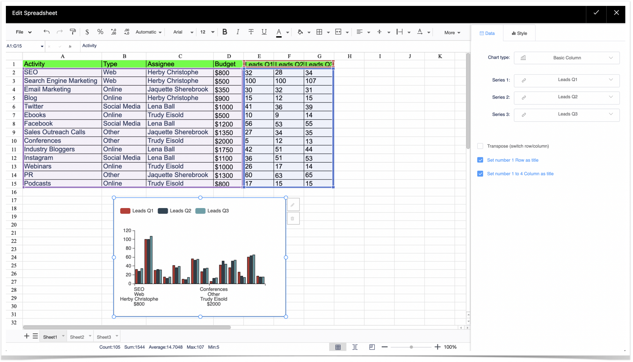 How To Use Spreadsheets In Confluence Stiltsoft