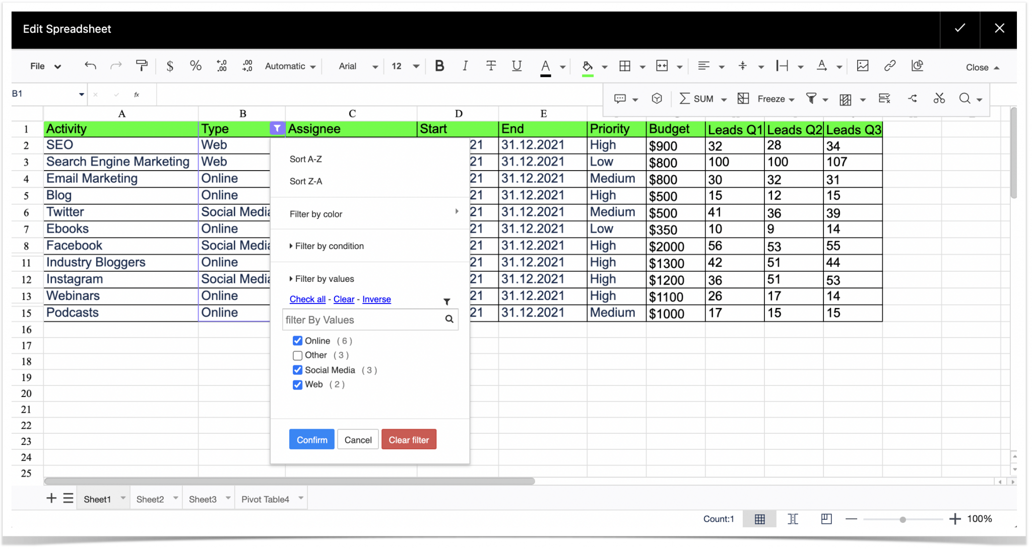 How to Use Spreadsheets in Confluence - Stiltsoft