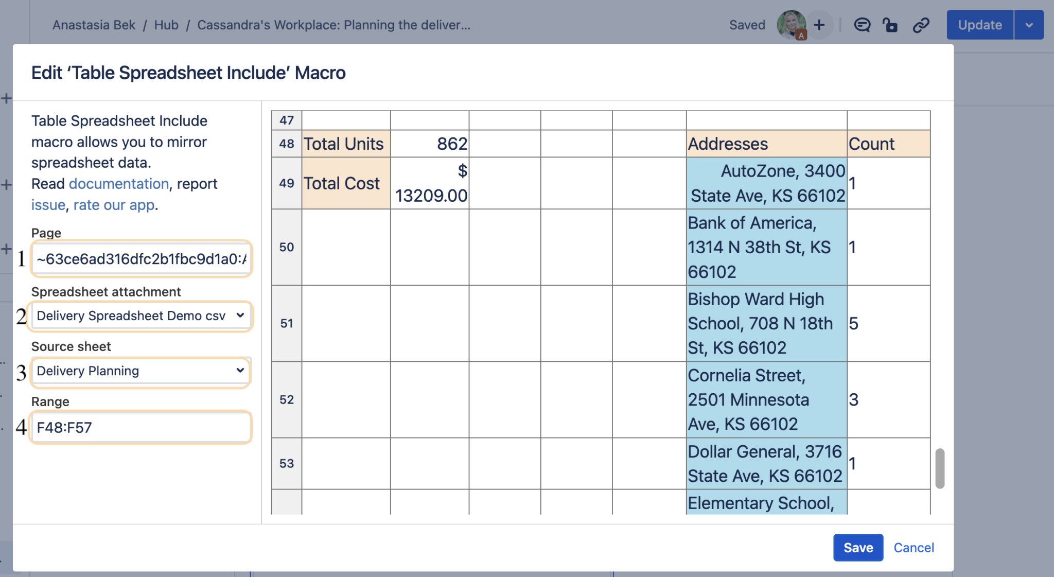 How to Use Spreadsheets in Confluence - Stiltsoft