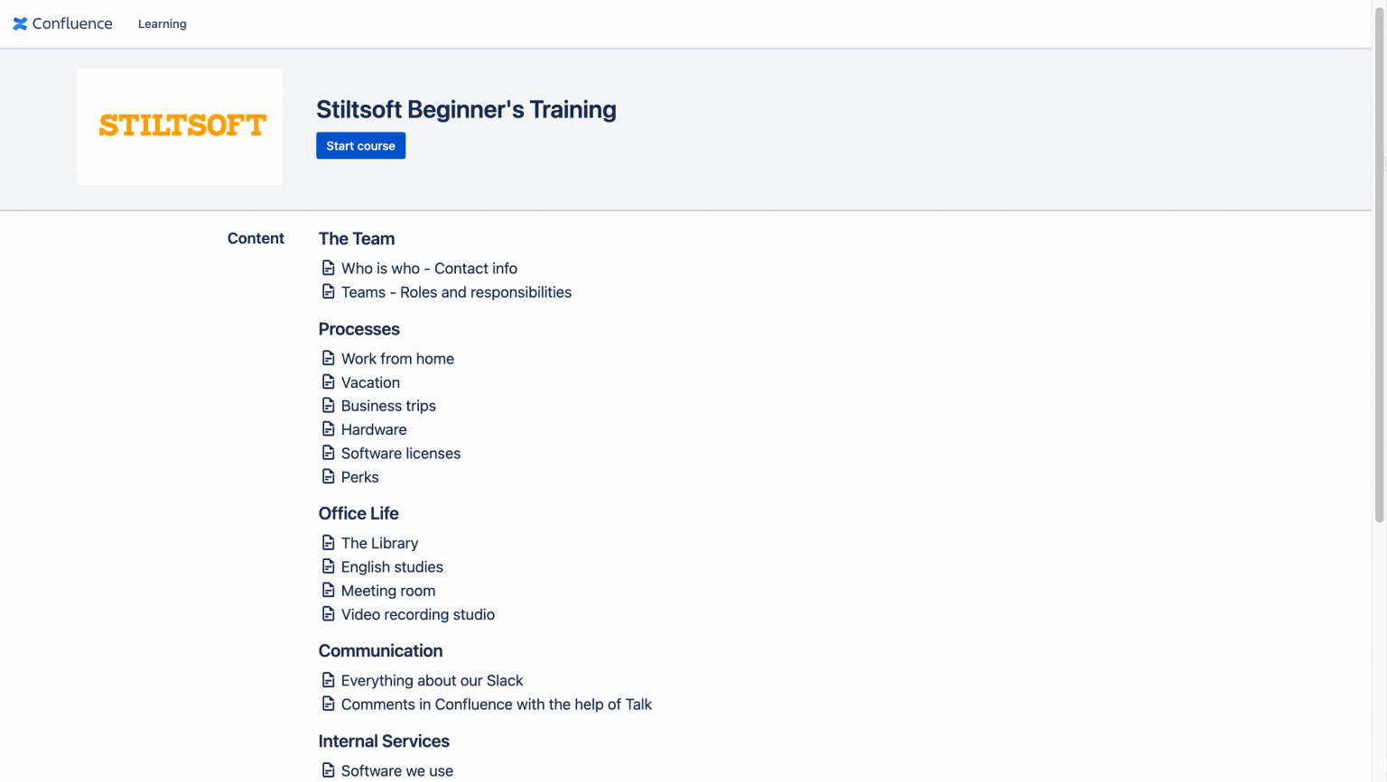Confluence for Onboarding in Tech Companies - Stiltsoft