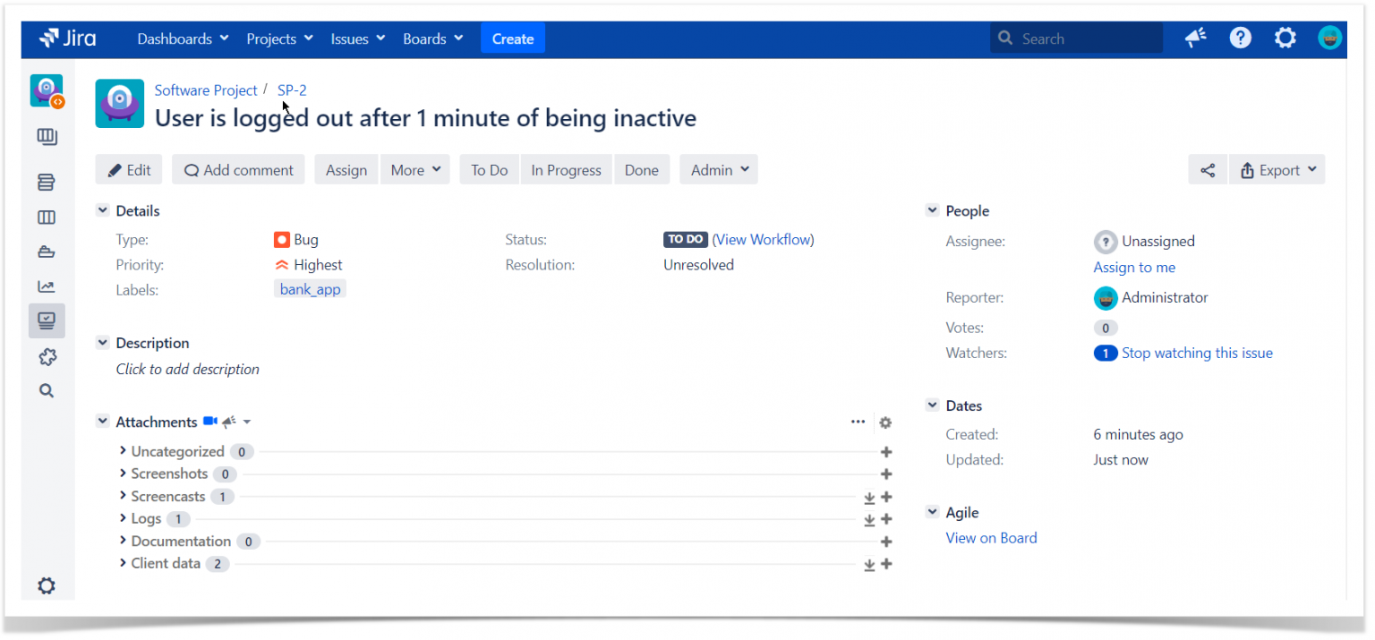 Structure and Secure Jira Attachments - Stiltsoft