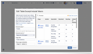 3 Ideas for Reusing Existing Confluence Tables - Stiltsoft