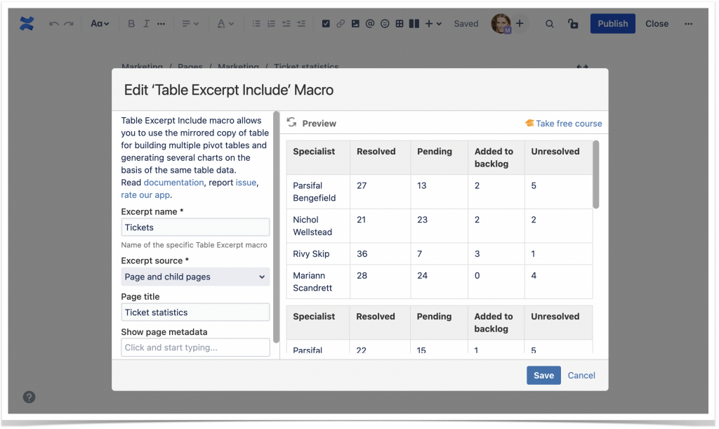 3 Ideas for Reusing Existing Confluence Tables - Stiltsoft