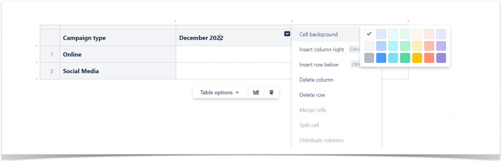Tables In Confluence Cloud Tutorial