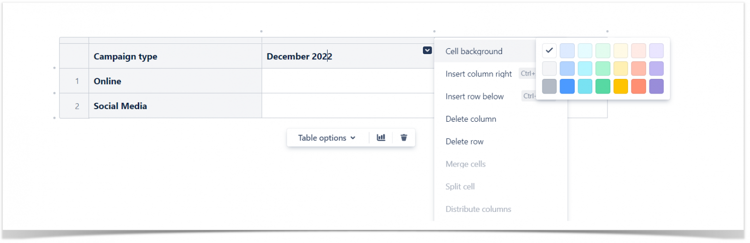 Tables In Confluence Cloud Tutorial Stiltsoft