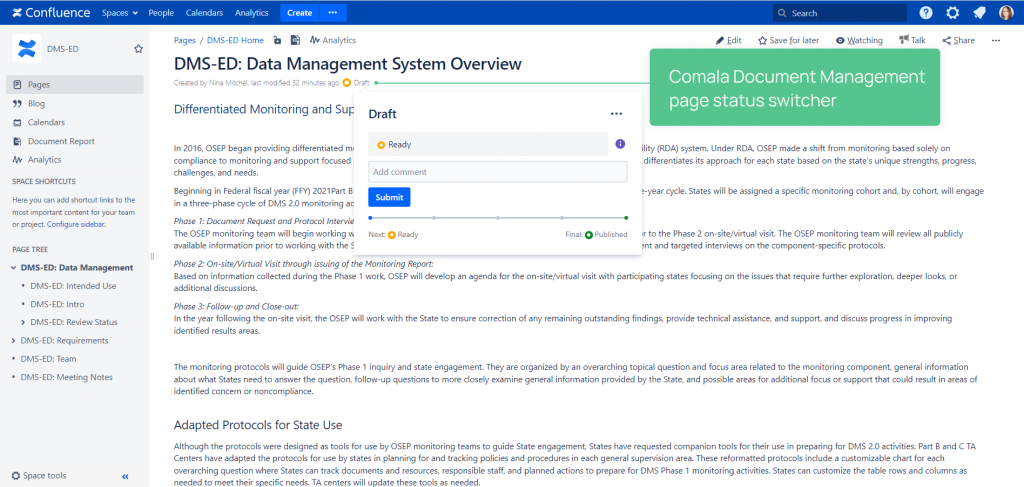 How to Set up Document Review in Confluence - Stiltsoft