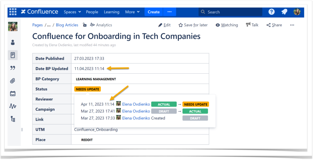 4 Ways to Review Pages in Confluence - Stiltsoft