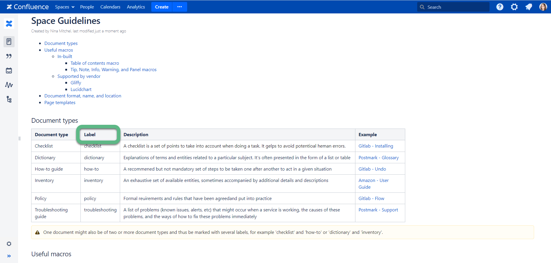 Confluence Best Practices For Technical Writers