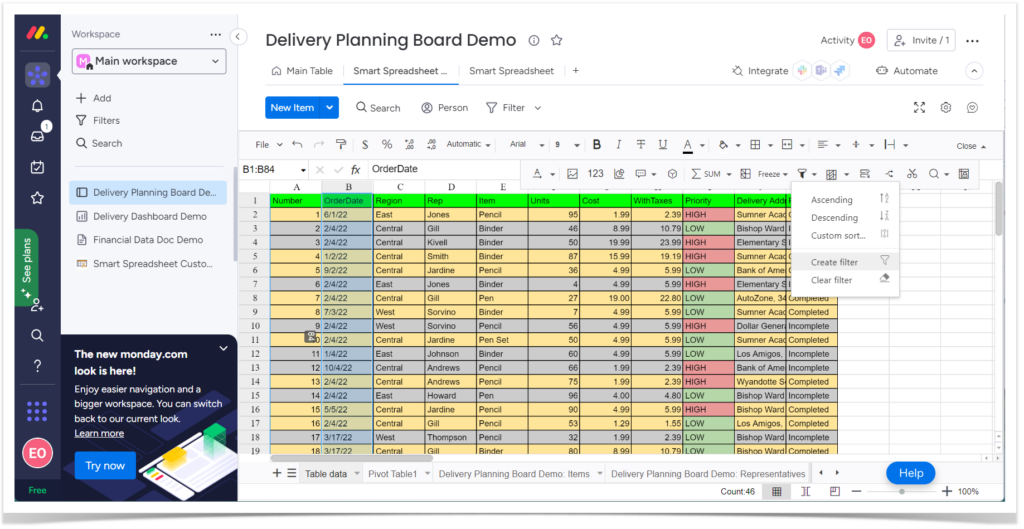 How to Create Powerful Spreadsheets in monday.com - Stiltsoft