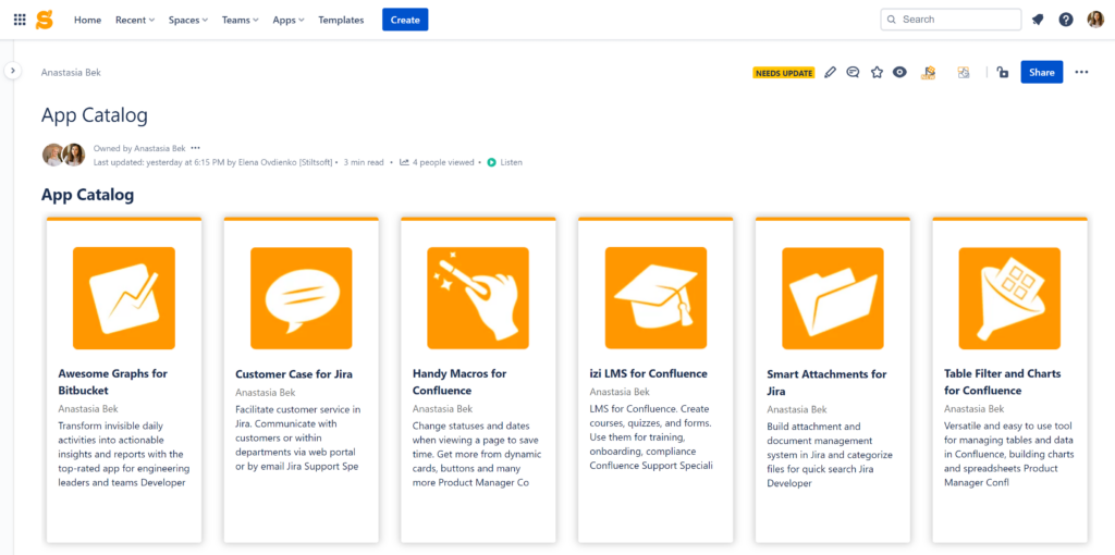 Confluence Navigation: Optimize Search and Build a Catalog - Stiltsoft