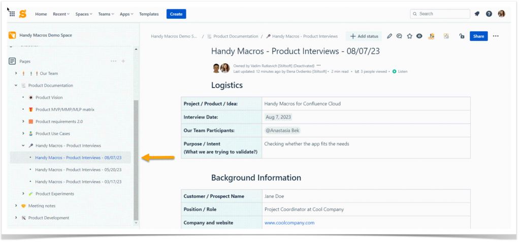 Confluence Navigation: Optimize Search and Build a Catalog - Stiltsoft
