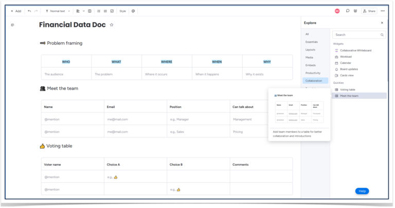 How to Work with Tables on monday.com - Stiltsoft