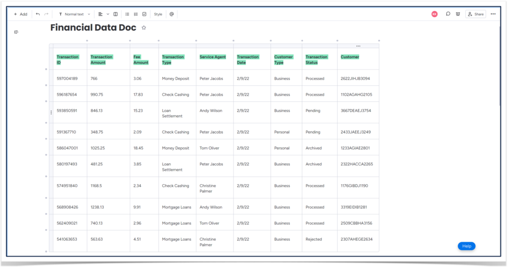How to Work with Tables on monday.com - Stiltsoft