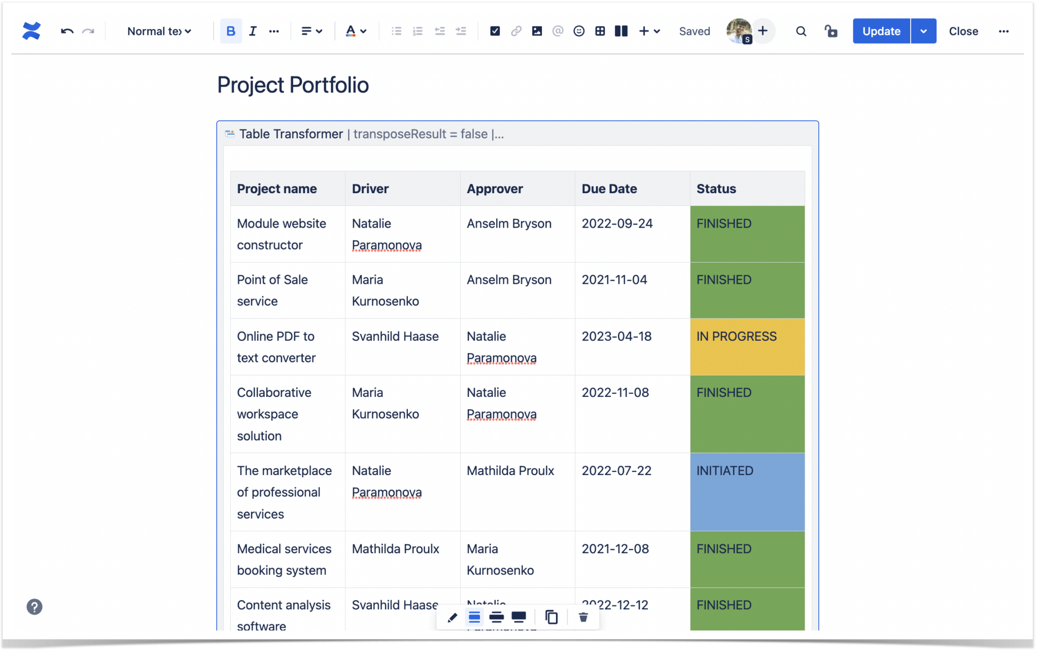 Confluence Tables Without Limits: How to Use Table Transformer - Stiltsoft