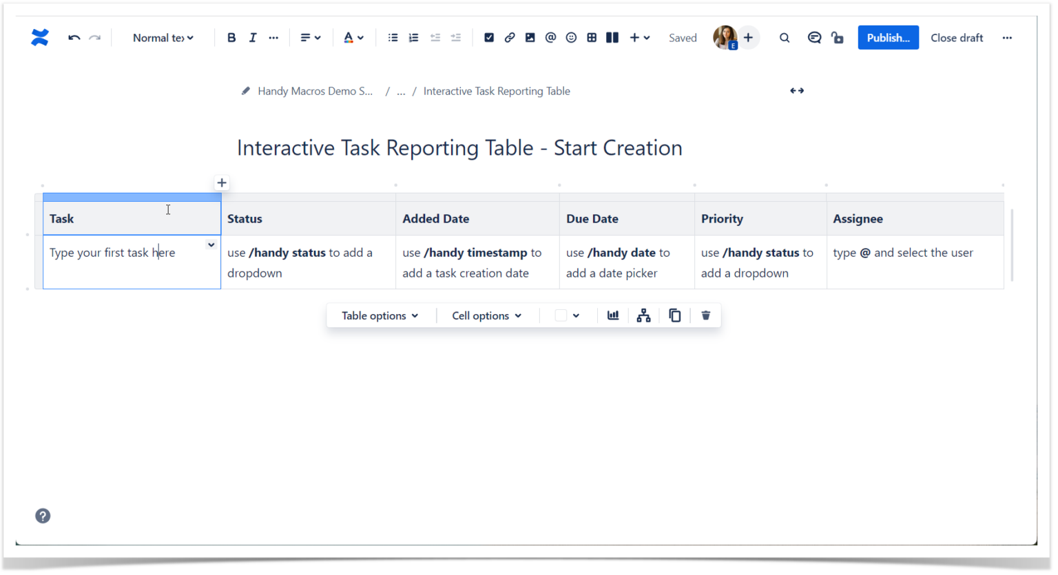 Task Reporting in Confluence Cloud - Stiltsoft