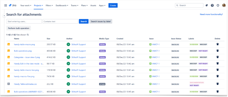 Jira Attachment Search in Cloud: Basic Search, JQL and Tips