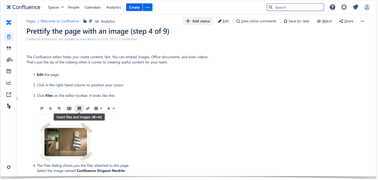 Add Page Status to Confluence Data Center - Stiltsoft