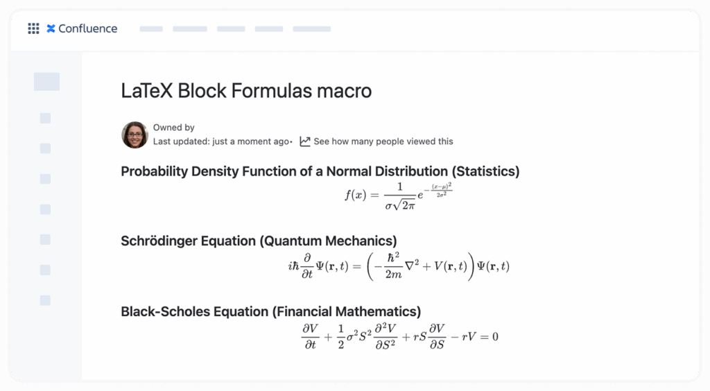 How to Add LaTeX Math to Confluence in 60 Seconds
